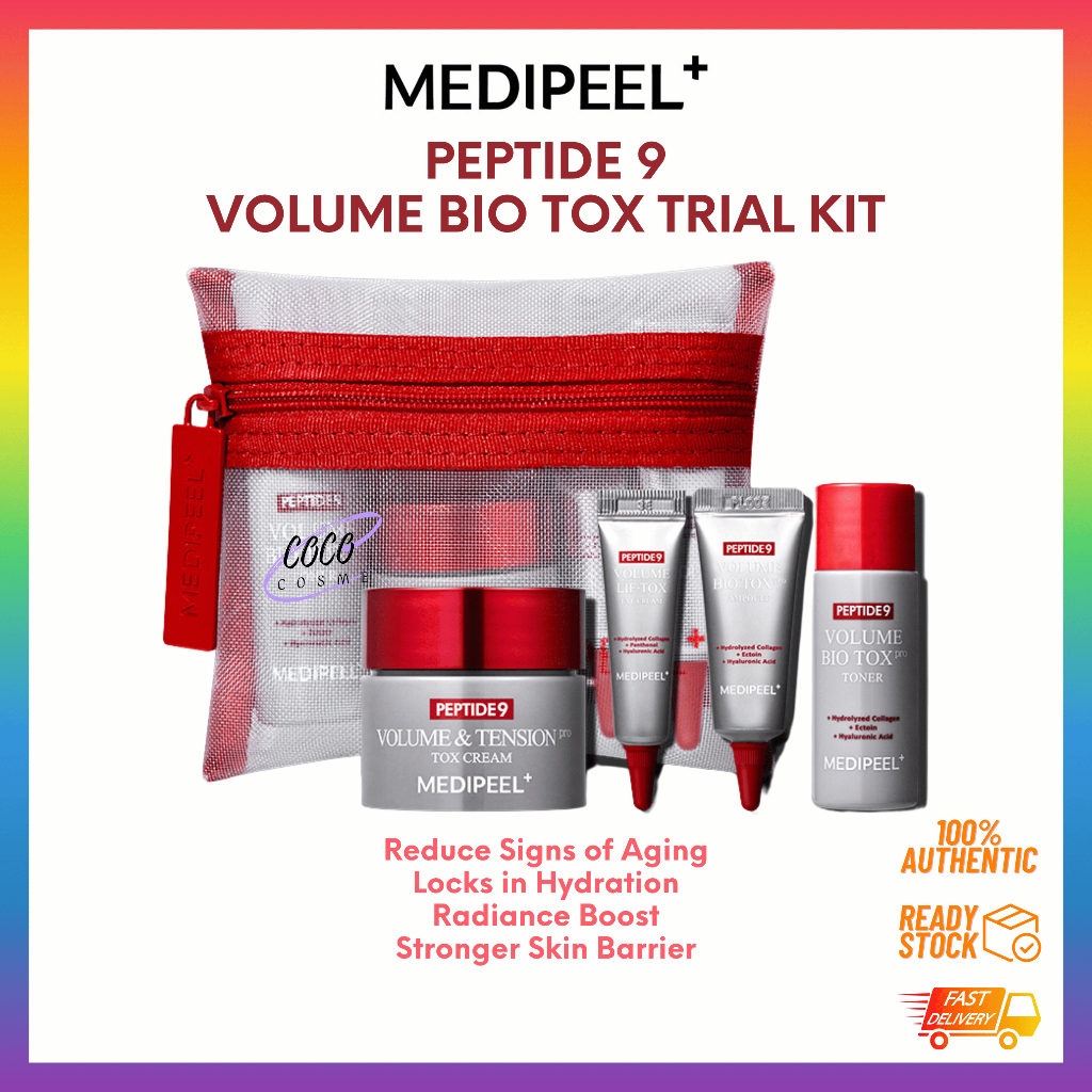MEDIPEEL Peptide 9 Volume Bio Tox Trial Kit [COCO COSME] | Shopee Malaysia