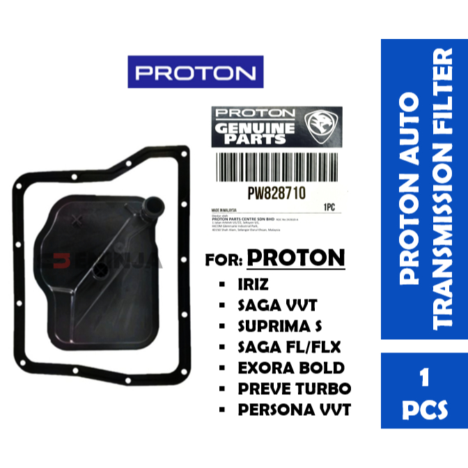 【READY STOCK】PROTON Auto Transmission Filter with Gasket PW828710 For ...