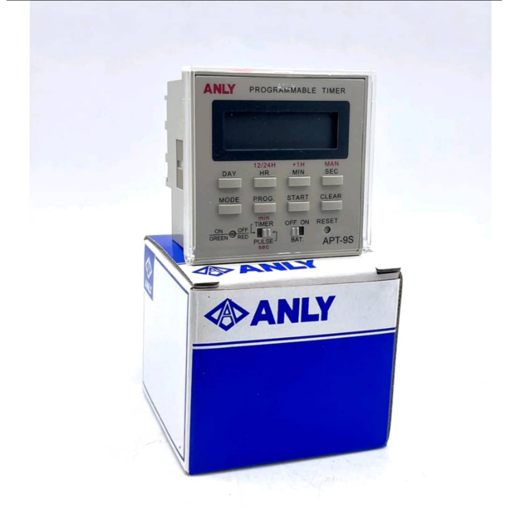 ANLY APT-9S - ANLY APT-6S WEEKLY 7DAYS PROGRAMMABLE TIMER AC/DC 100V ...