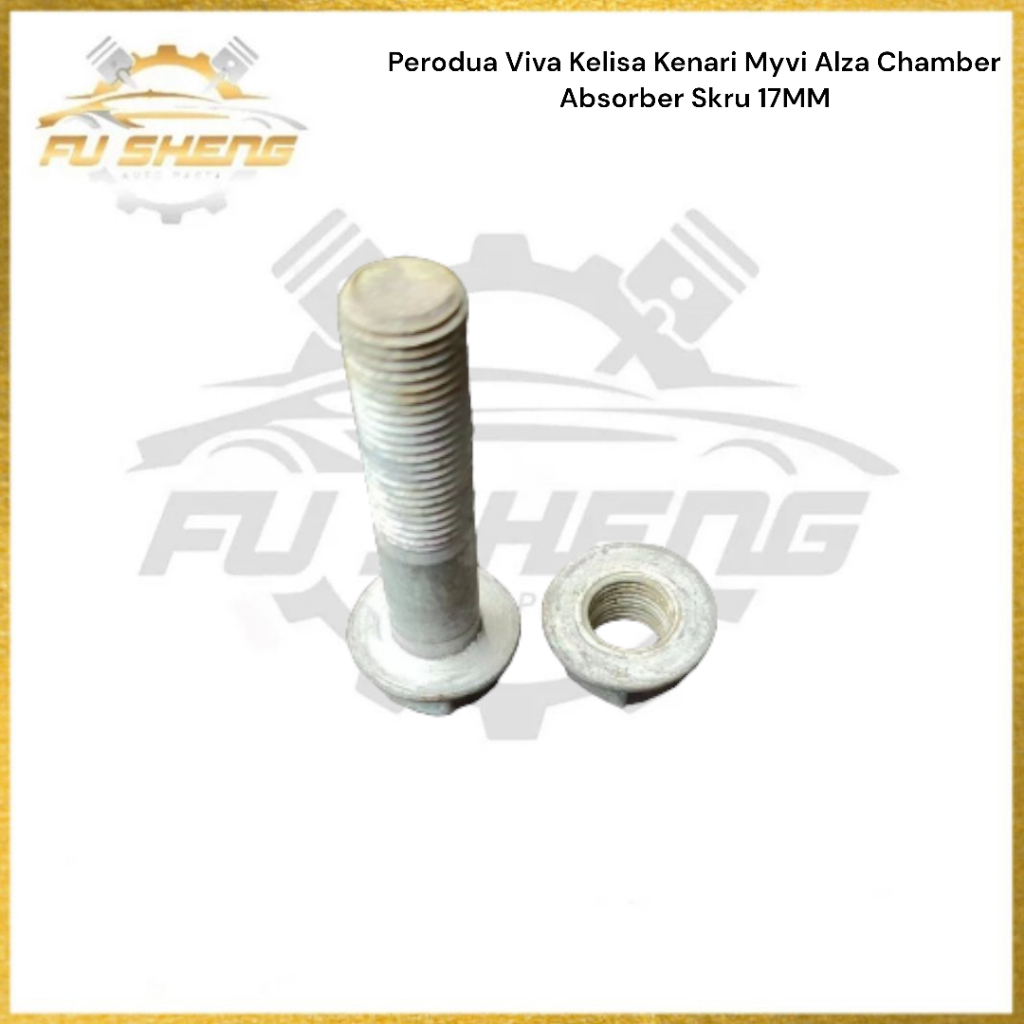 Chamber Absorber Skru / Screw / Nut 17MM Perodua Viva Kelisa Kenari ...