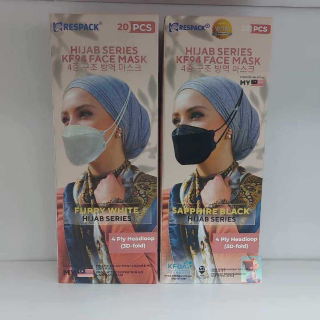Respack Hijab KF94 Face mask 20's | Shopee Malaysia