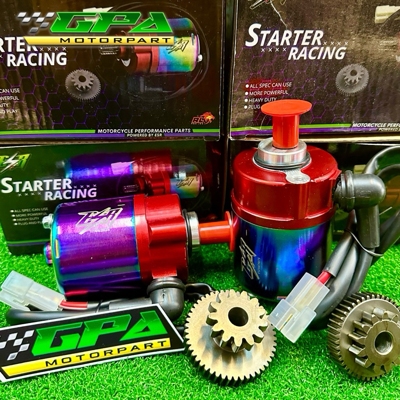 ESR RACING STARTER MOTOR SUPPORT SPEC BESAR Y15ZR Y16ZR LC4S | Shopee ...