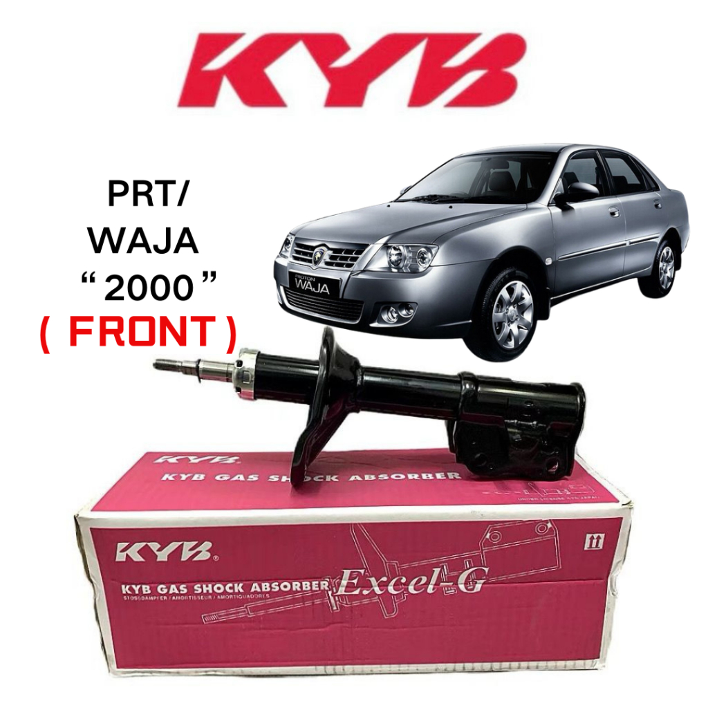KYB Absorber Set - Proton Waja "2000" (FRONT & REAR) (GAS) | Shopee ...