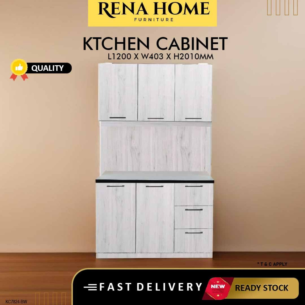 [NEW STOCK] Kitchen Cabinet | Set Almari Dapur | Kabinet Dapur | Home ...
