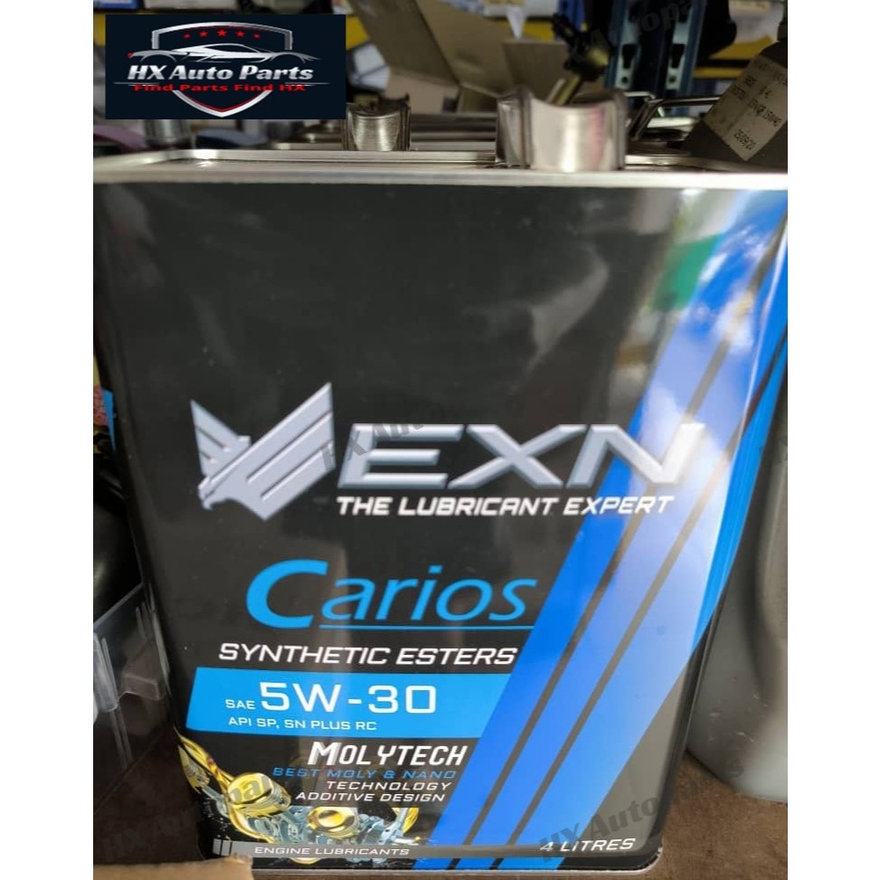 GENUINE EXN – CARIOS SAE 5W-30 SYNTHETIC ENGINE OIL WITH MOLYTECH ...