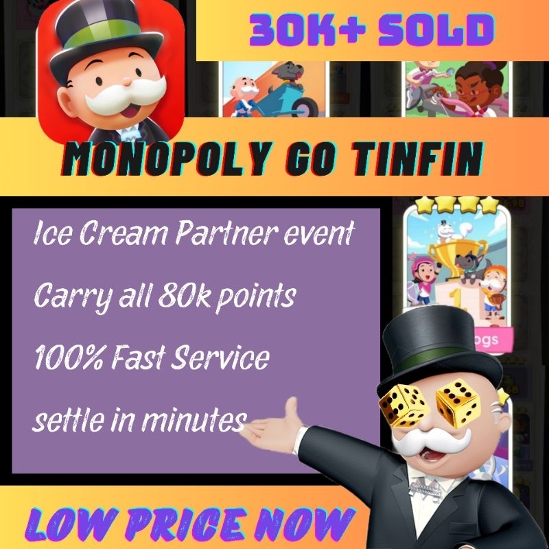 Monopoly Go Joki Partner 100% ( Rocket Partner) 🇲🇾 1-5⭐Sticker‼️🚀 ...