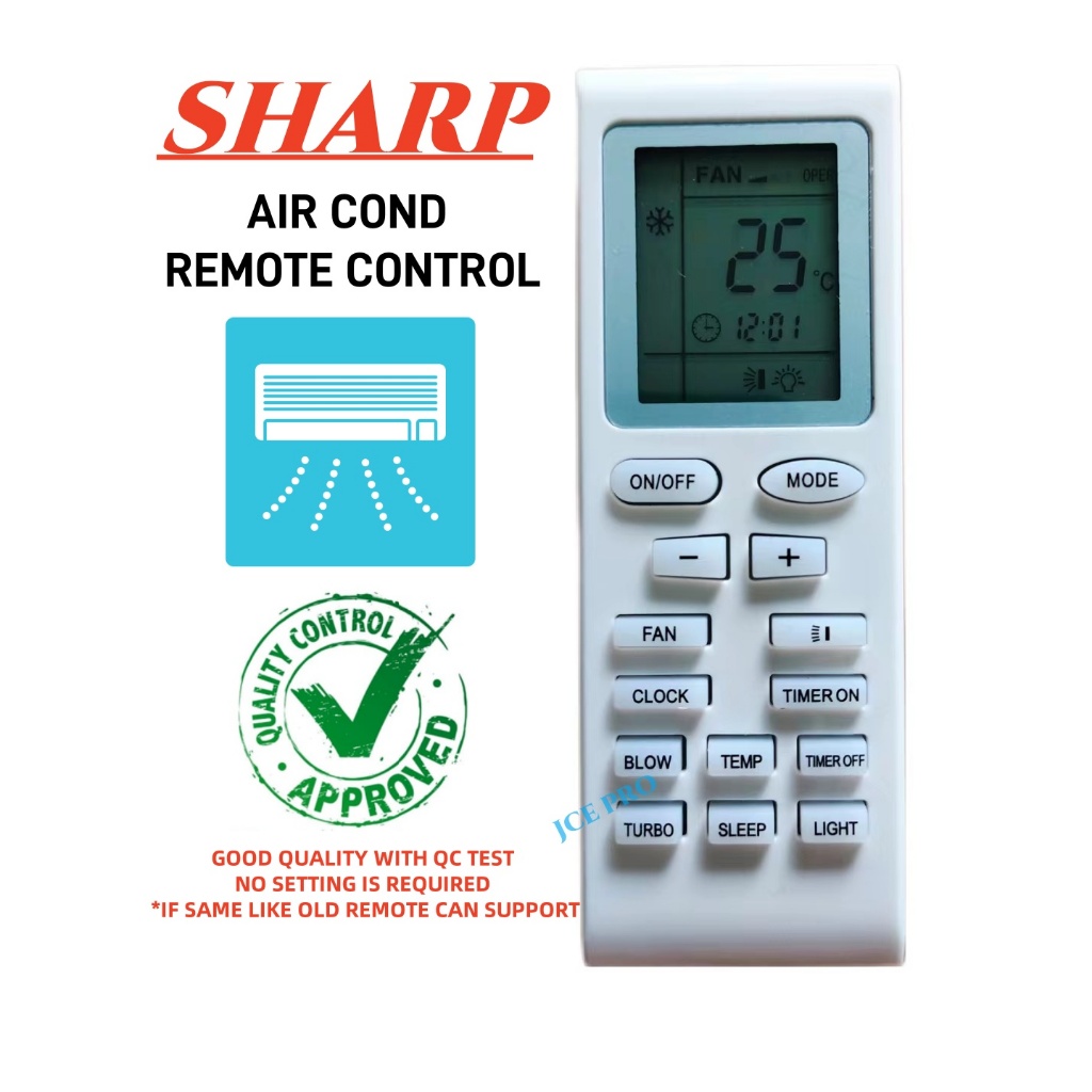 Sharp Air Cond Remote Control Sharp YB1FA | Shopee Malaysia