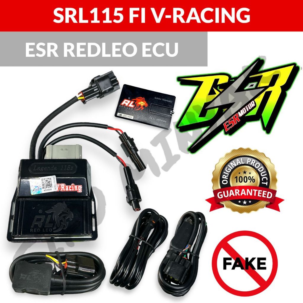 ESR MOTOR REDLEO YAMAHA SRL115 FI LAGENDA115 FI V RACING ECU ENGINE ...