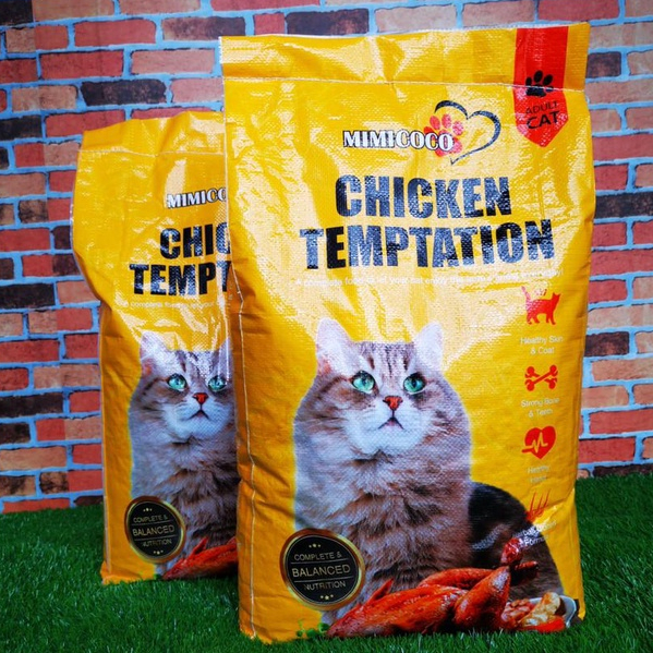 MIMICOCO 🐱 Makanan Kucing 🐱 Cat Food 🐱 8kg (Chicken Temptation ...
