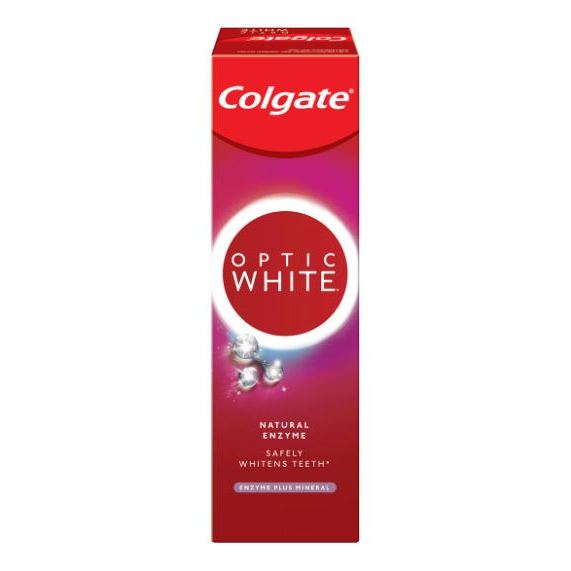 COLGATE Optic White Toothpaste Enzyme Plus Mineral 80 g. | Shopee Malaysia
