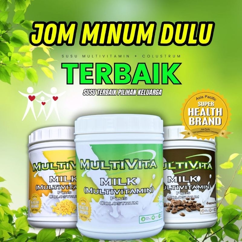 Susu Multivitamin Plus Colostrum FREE SHAKER | Shopee Malaysia