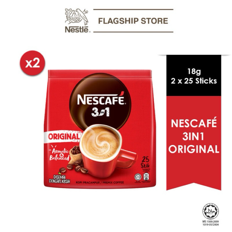 NESCAFÉ 3-in-1 Original | Nescafe | MY | 2X BUNDLE PACK | Shopee Malaysia