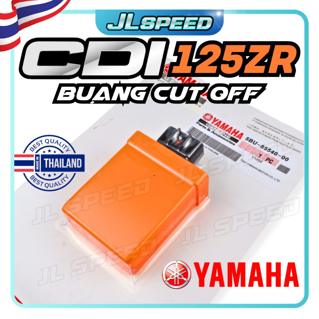 YAMAHA Y125ZR / RXZ CATALYZER Racing Cdi Unit Thailand Oren Orange Buang Cut Off Pnp Api Kuat ...