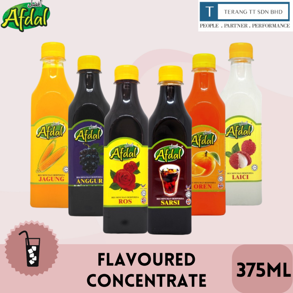 AFDAL Flavoured Concentrate 375ml | Shopee Malaysia