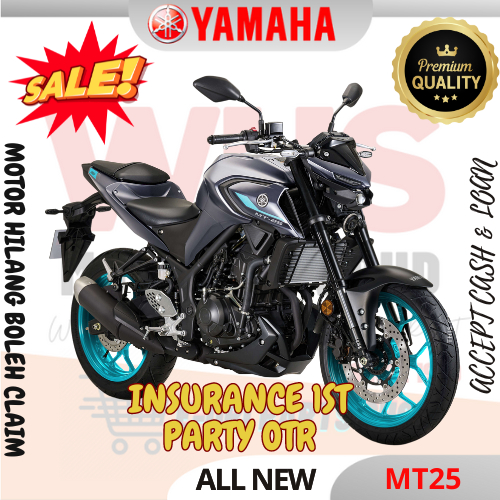Yamaha MT25 - (UNREGISTER) - "Revs Your Heart" Big Bike 250cc | Shopee Malaysia