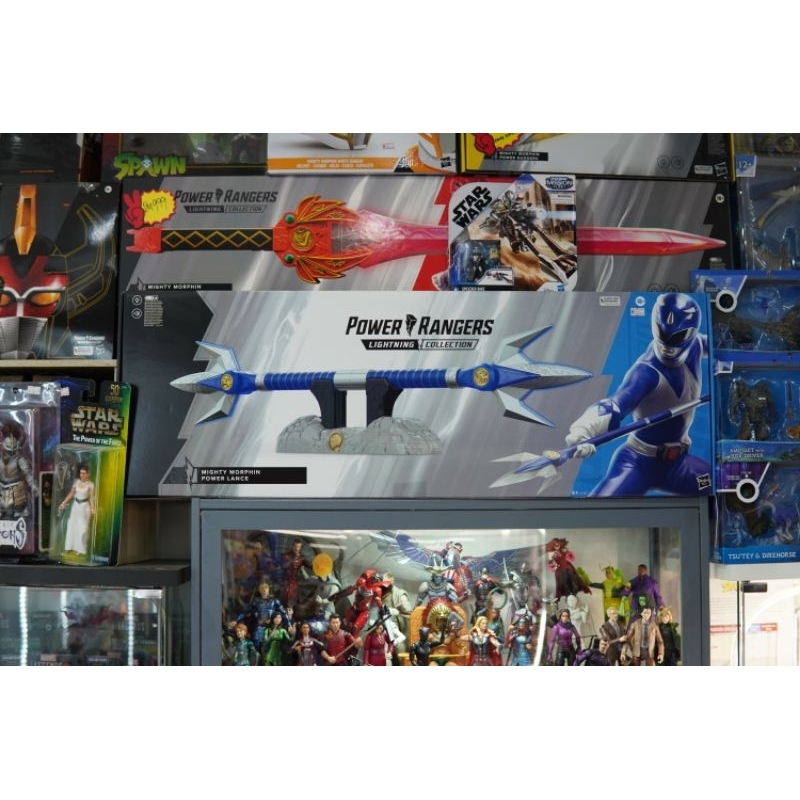 Power Rangers Lightning Collection Blue Ranger Power Lance 1:1 Prop ...