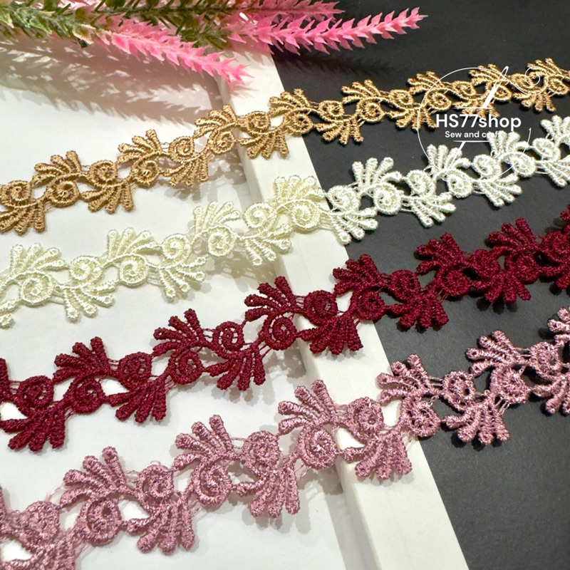[ 50cm/ unit ]Renda baju boder lace/ chemical boder lace kecil ...