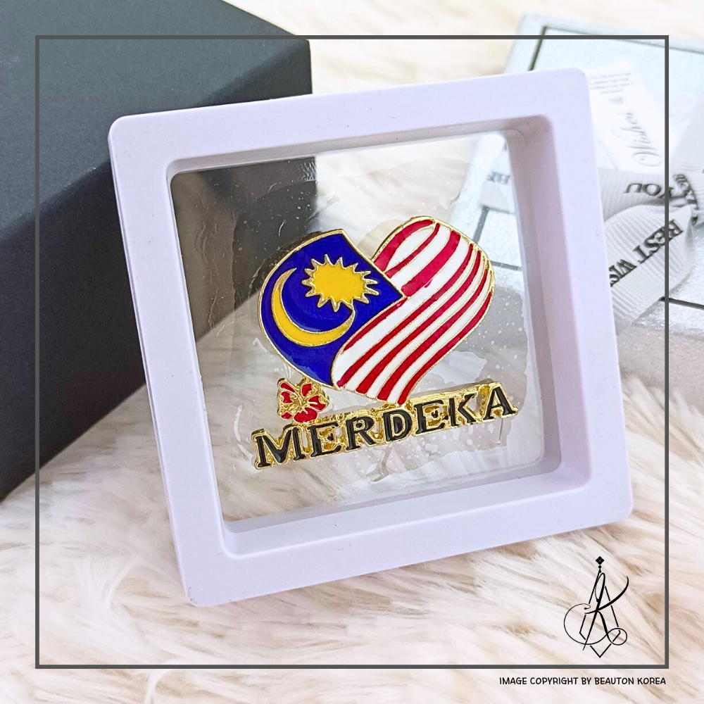 Brooch Pin Tudung Bendera Malaysia Brooch Design Merdeka Kerongsang ...