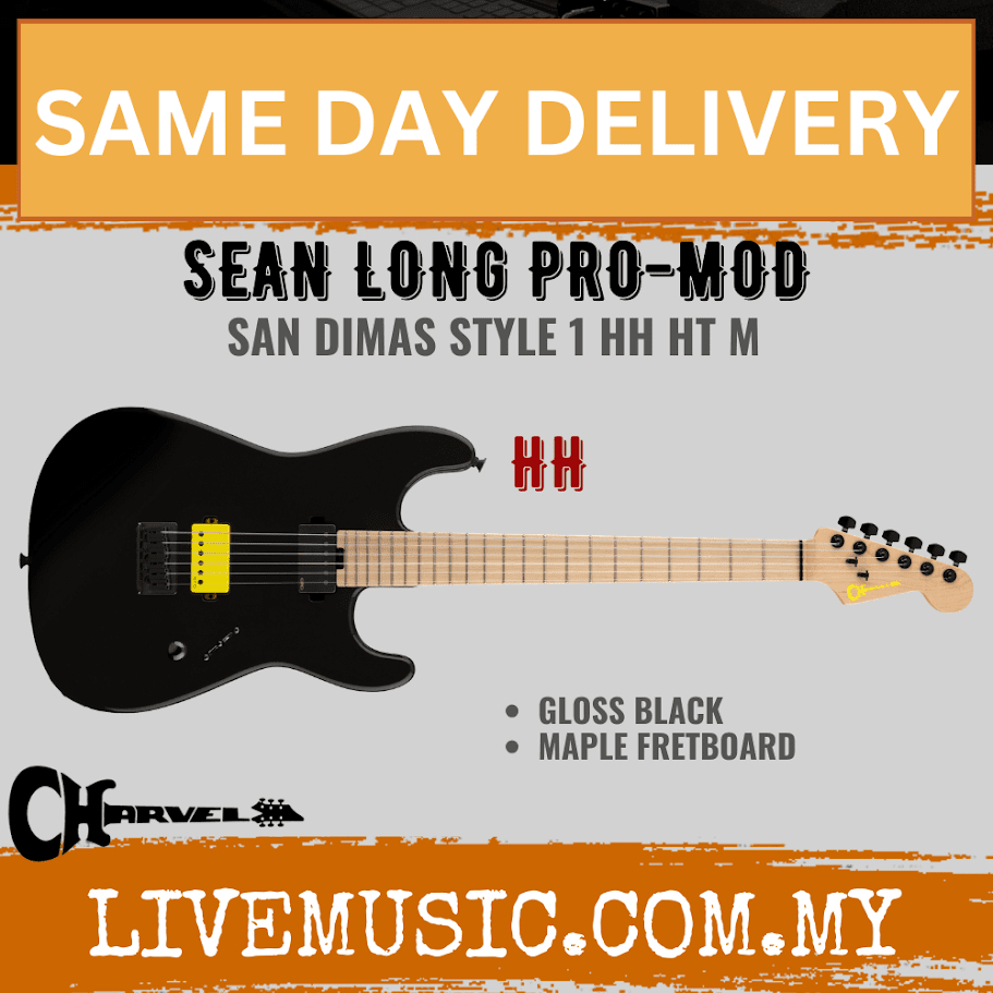 Charvel Sean Long Signature Pro-Mod San Dimas Style 1 Electric Guitar ...