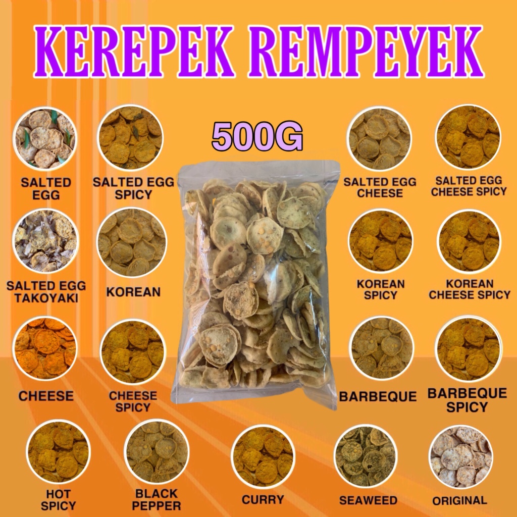 KEREPEK REMPEYEK MINI [500G] | Shopee Malaysia