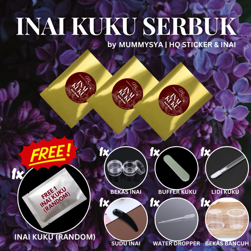 INAI KUKU SERBUK CANTIK by MUMMYSYA HQ | Shopee Malaysia
