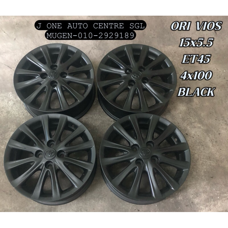 USED RIM ORI VIOS 15 INCH FOR TOYOTA VIOS YARIS | Shopee Malaysia