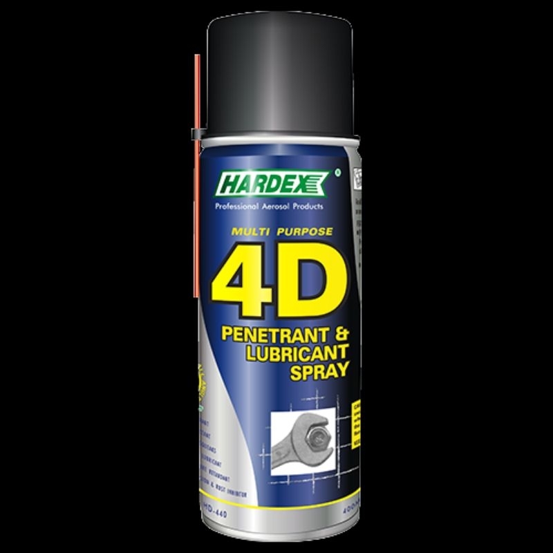 HARDEX 4D 400ml Penetrant & Lubricant Spray (HD440) | Shopee Malaysia