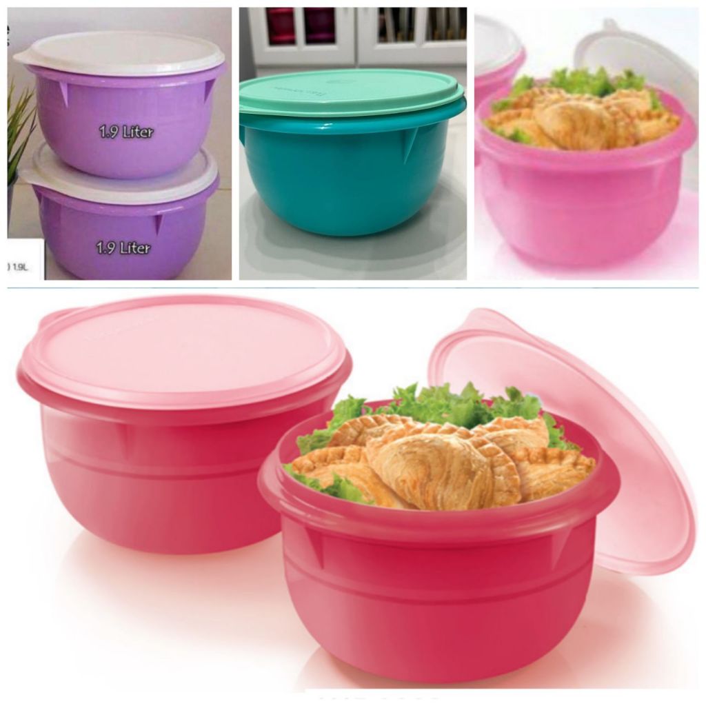 72125* Tupperware Medium Fix N Mix Bowl 1.9L /Tupperware Fix N Mix 1.9L ...