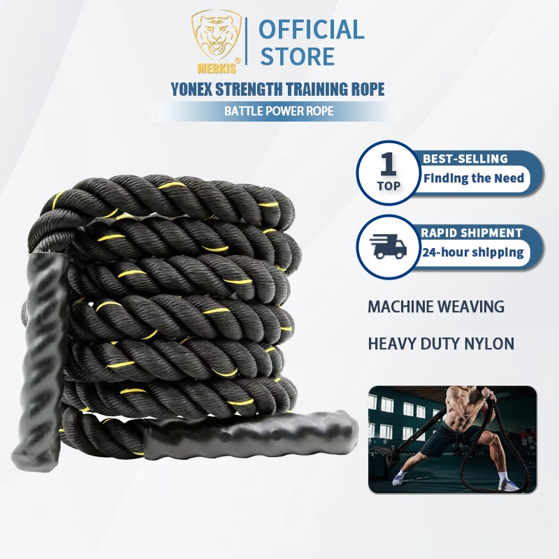 Battling Rope MMA Rope Poly Dacron Training Power Muscle Battle Rope ...