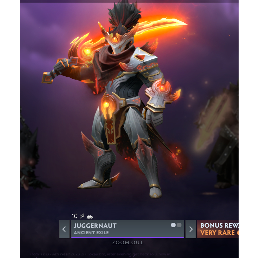 Juggernaut Jugg Collector Cache - Ancient Exile [Need add friend 30 days] [Dota 2 Crownfall 2024 ...