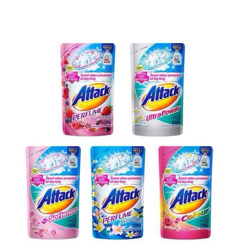 Attack Liquid Concentrated Detergent Colour Plus 700g | Shopee Malaysia