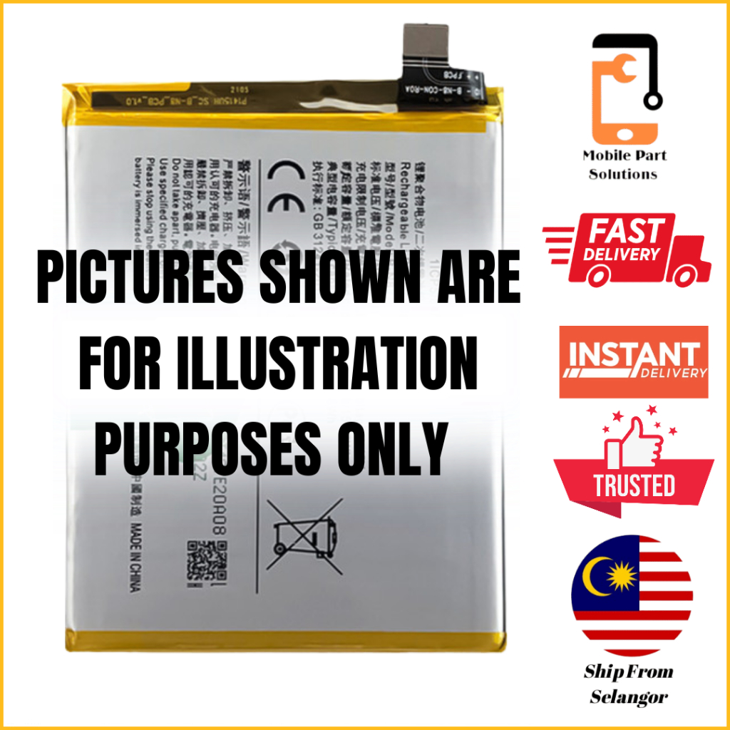 [MPS]FOR VVO V20 (O) (B-N8)(3920mAh) BATTERY REPLACEMENT | Shopee Malaysia