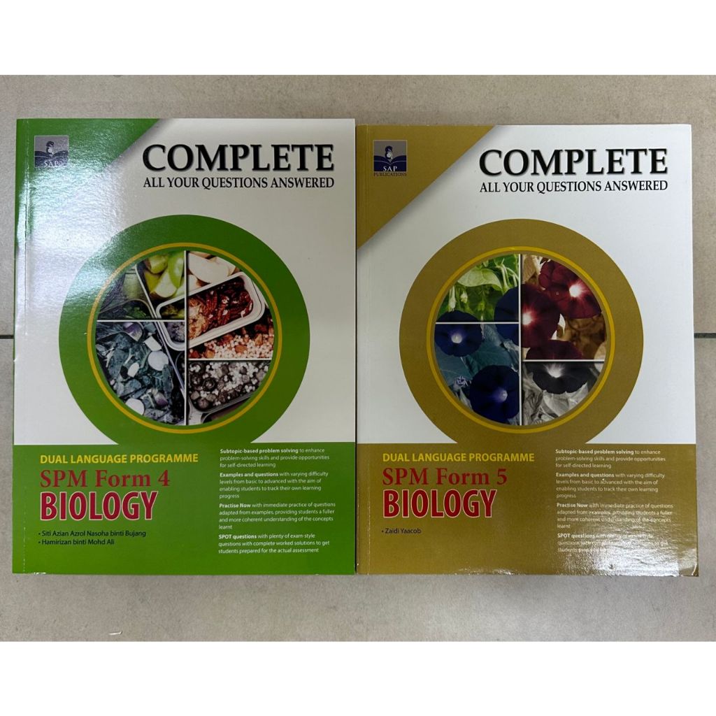 DLP: COMPLETE SPM BIOLOGY | Shopee Malaysia