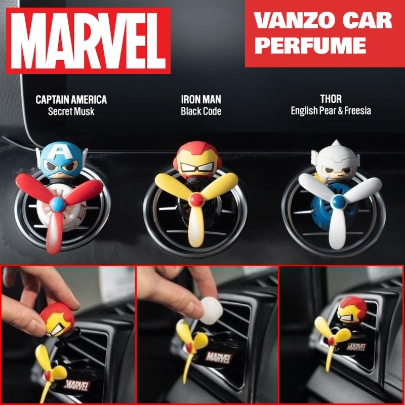 VANZO Marvel Series Car Vent Perfume 4g x 2 | Shopee Malaysia