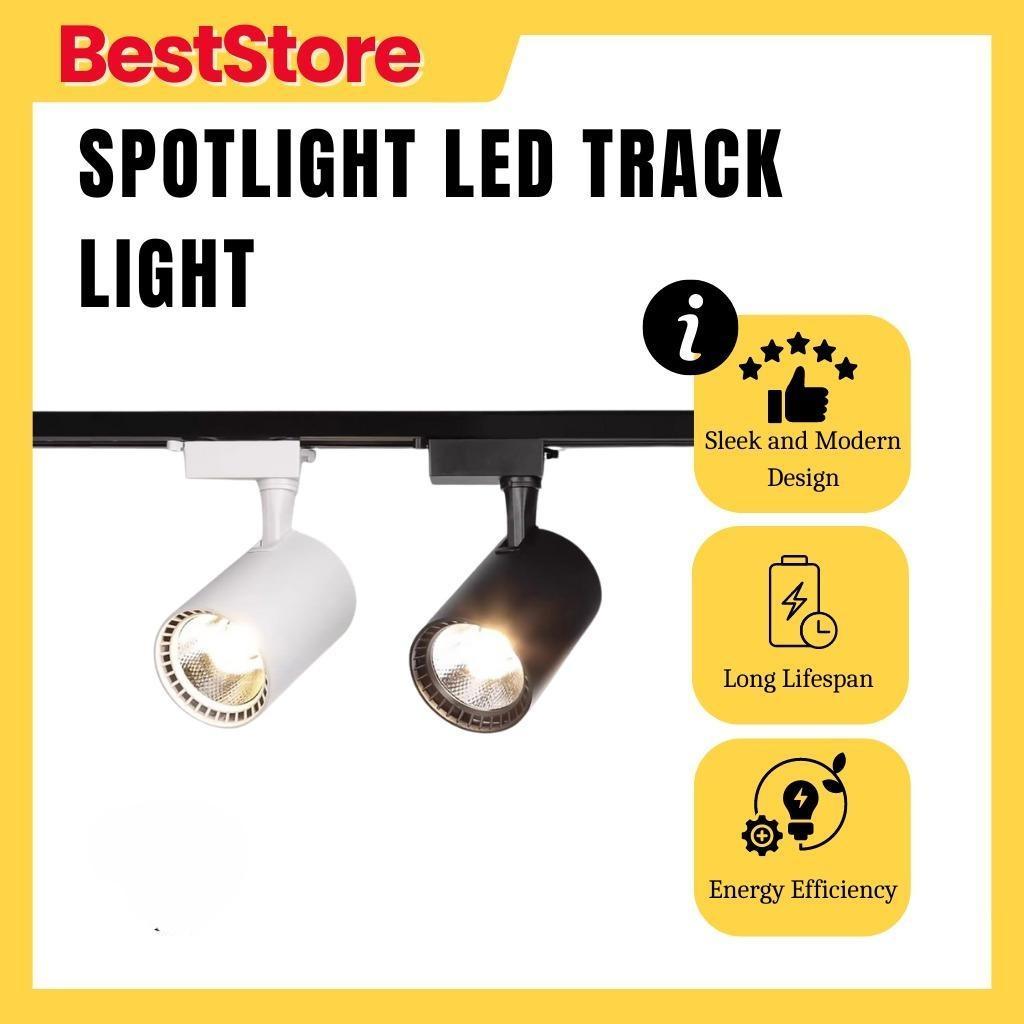 LED Track Light Led Ceiling Light Spotlight Spot Light Lampu Led Track ...