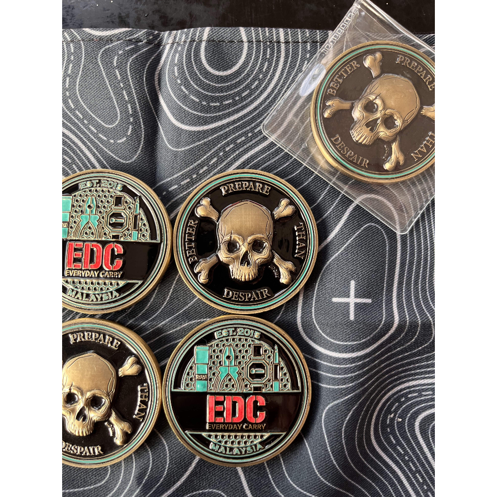 EDCMY CHALLENGE COIN 2024 | Shopee Malaysia