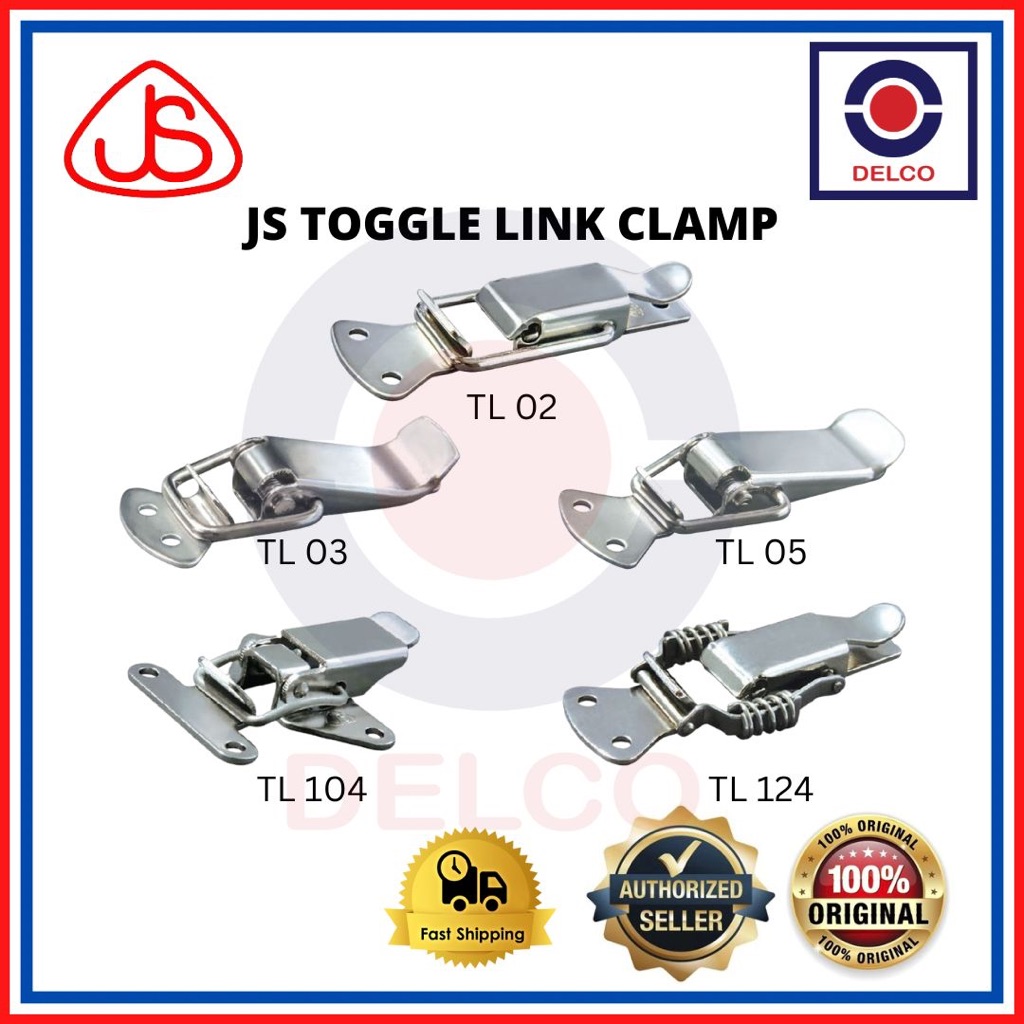 JS CLAMP Toggle Link Clamp TL02 TL03 TL05 TL104 TL124 | Shopee Malaysia
