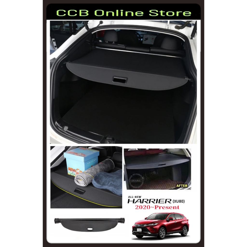 Toyota Harrier XU80 2020-2024 Variations Boot Cover Retractable Trunk ...