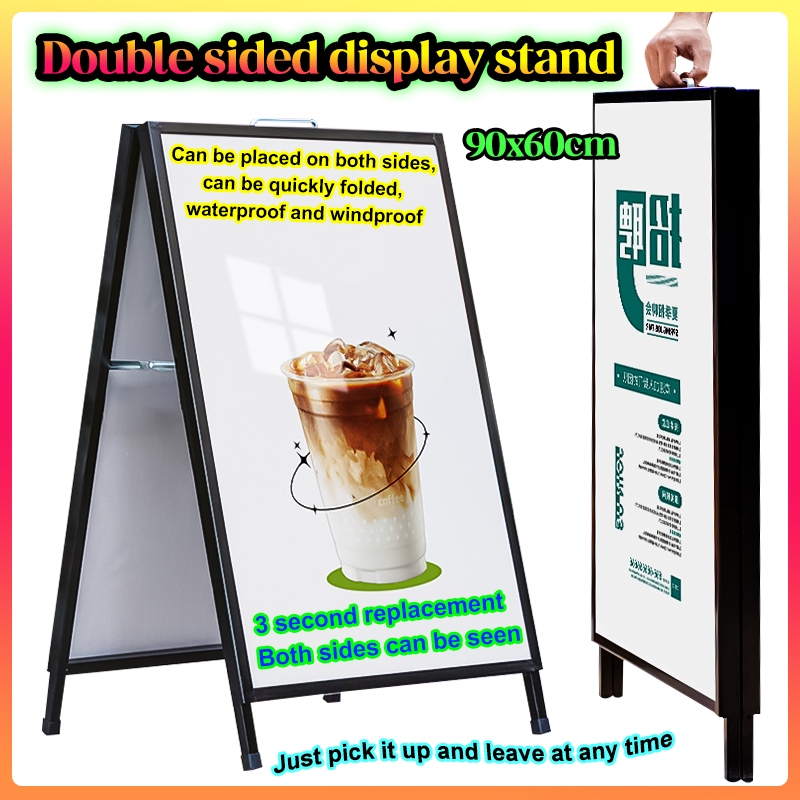 menu board Type A Foldable Stable and not prone to tipping over ...