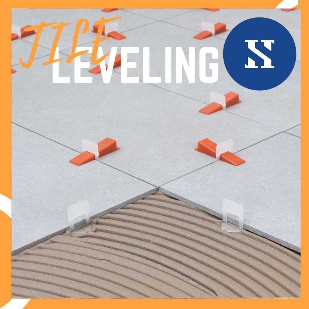 T tile spaces 500pcs TILE+100pcs Tile Leveling Base Spacer Red Clip ...