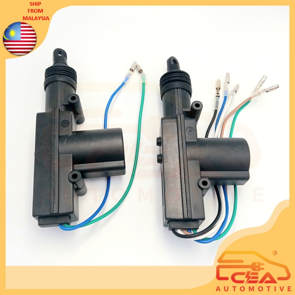 2 Wire 5 Wire Car Central Locking System Automatic Power Door Lock Actuator Lock Alza Myvi Axia ...