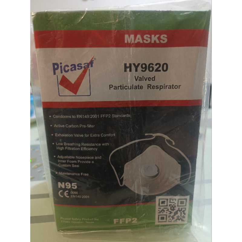 😷 Picasaf HY9620 Valved Masks 😷 | Shopee Malaysia
