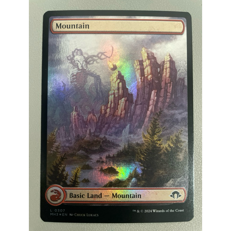 MTG:Modern Horizons 3 (MH3) Foil Land Card (Full art, Borderless ...