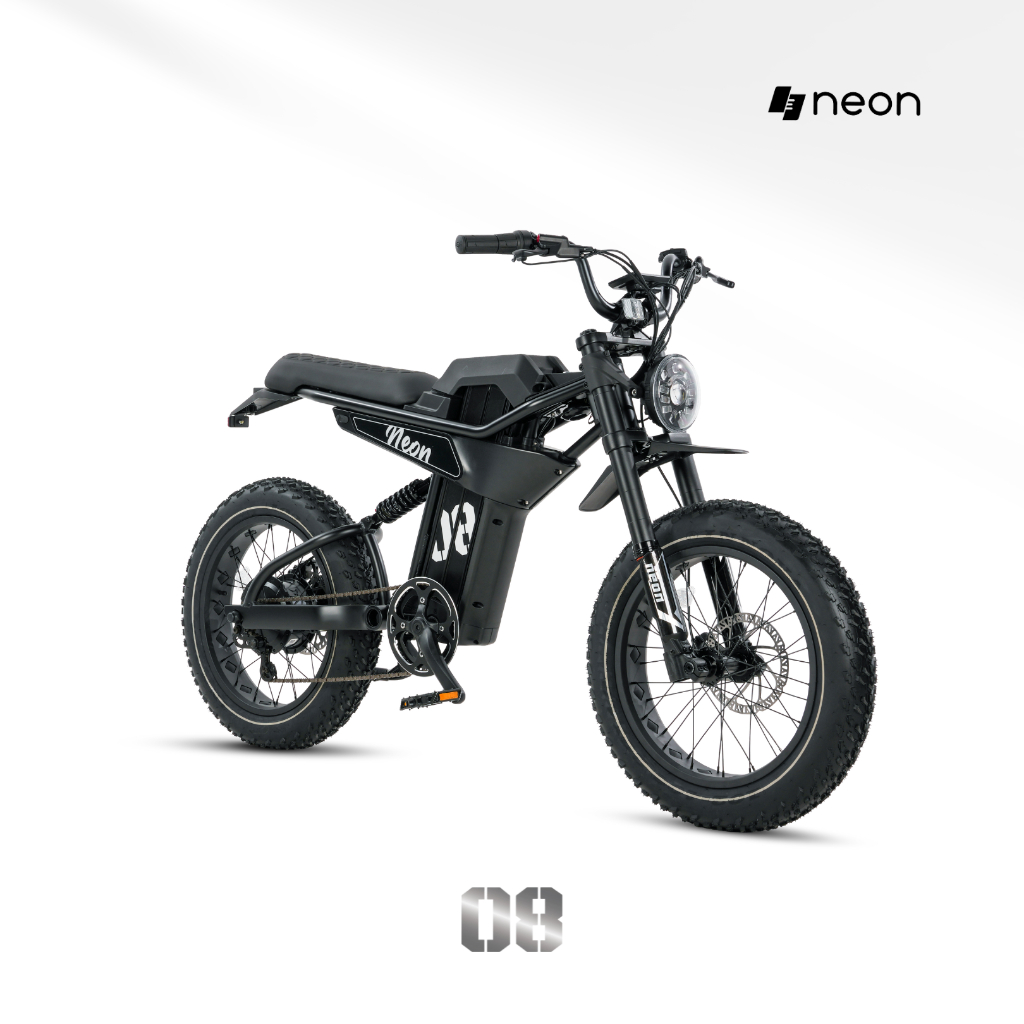 neon 08 Electric Bicycle (750W, 45km/h, Up to 120Km Range) | Shopee ...