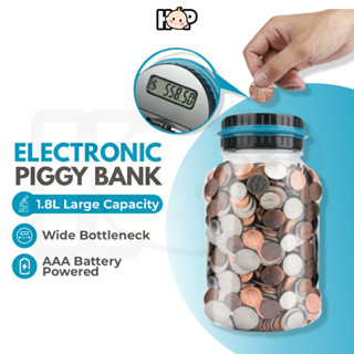 [MYR Automatic Counter] Electronic Piggy Bank LCD Tabung Budak Digital ...