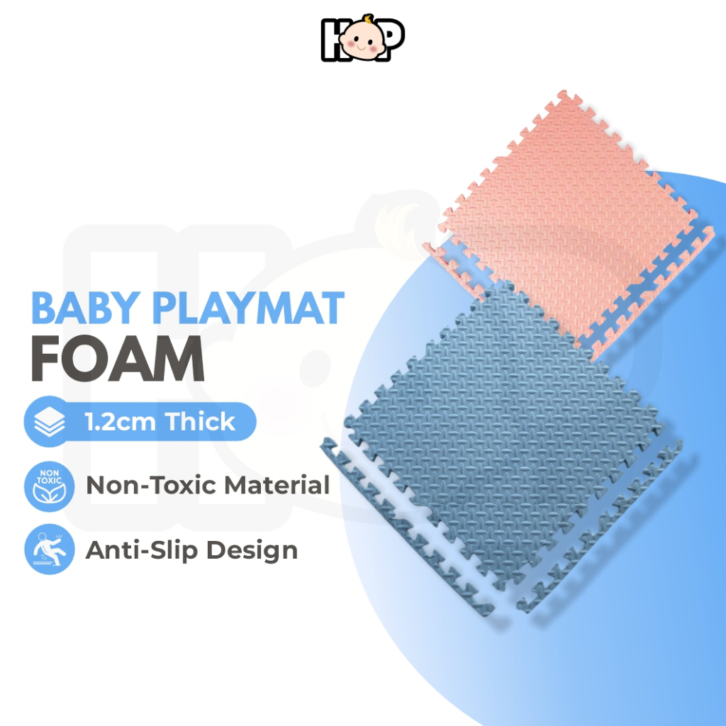 [EXTRA THICK] Baby Playmat Foam Mat Waterproof Puzzle Playmat Carpet ...