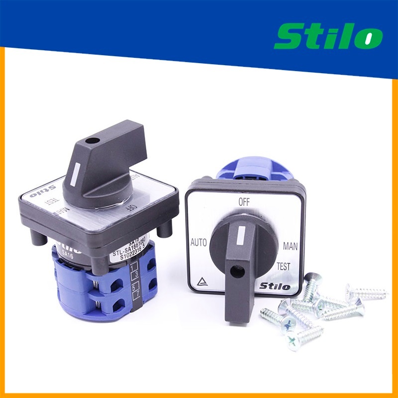 STILO AUTO.OFF.MAN.TEST 16A 2POLE Selector Switch STILO ROTARY CAM ...