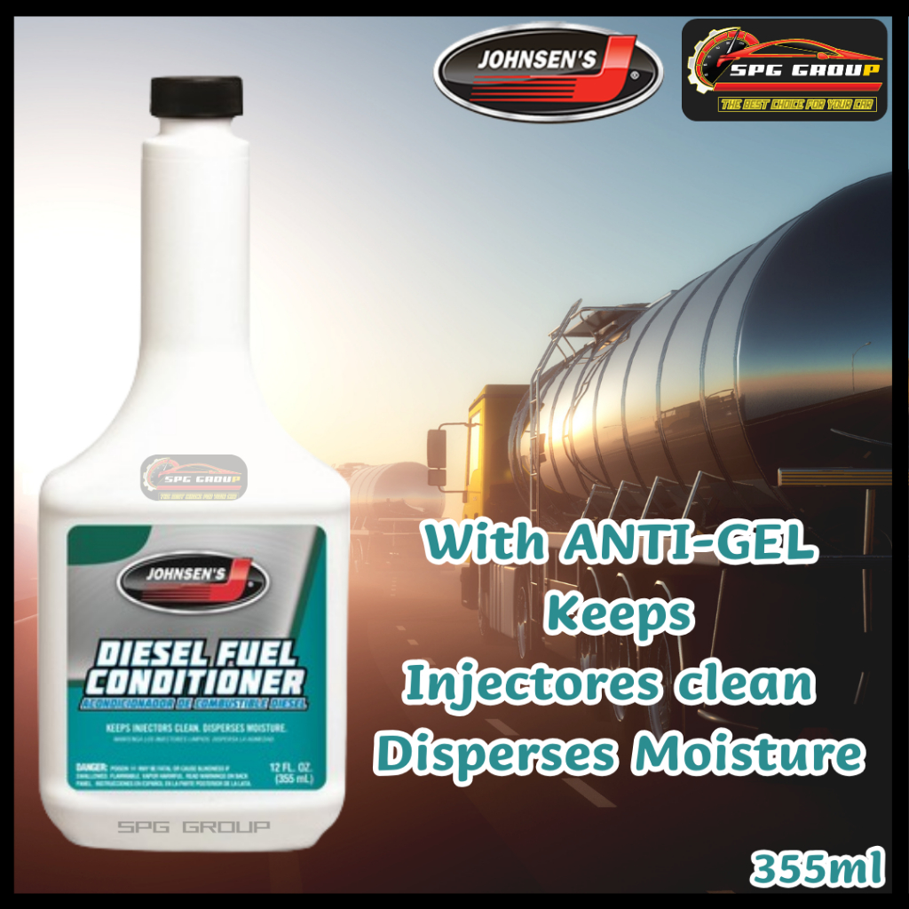 JOHNSEN'S DIESEL FUEL CONDITIONER WITH ANTI-GEL (355ML) | Shopee Malaysia