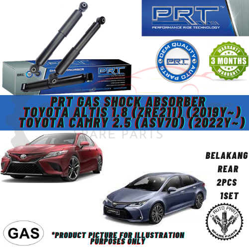 TOYOTA ALTIS 1.8 (ZRE211)/ CAMRY 2.5 (ASV70) (REAR) BRAND PRT SHOCK ...