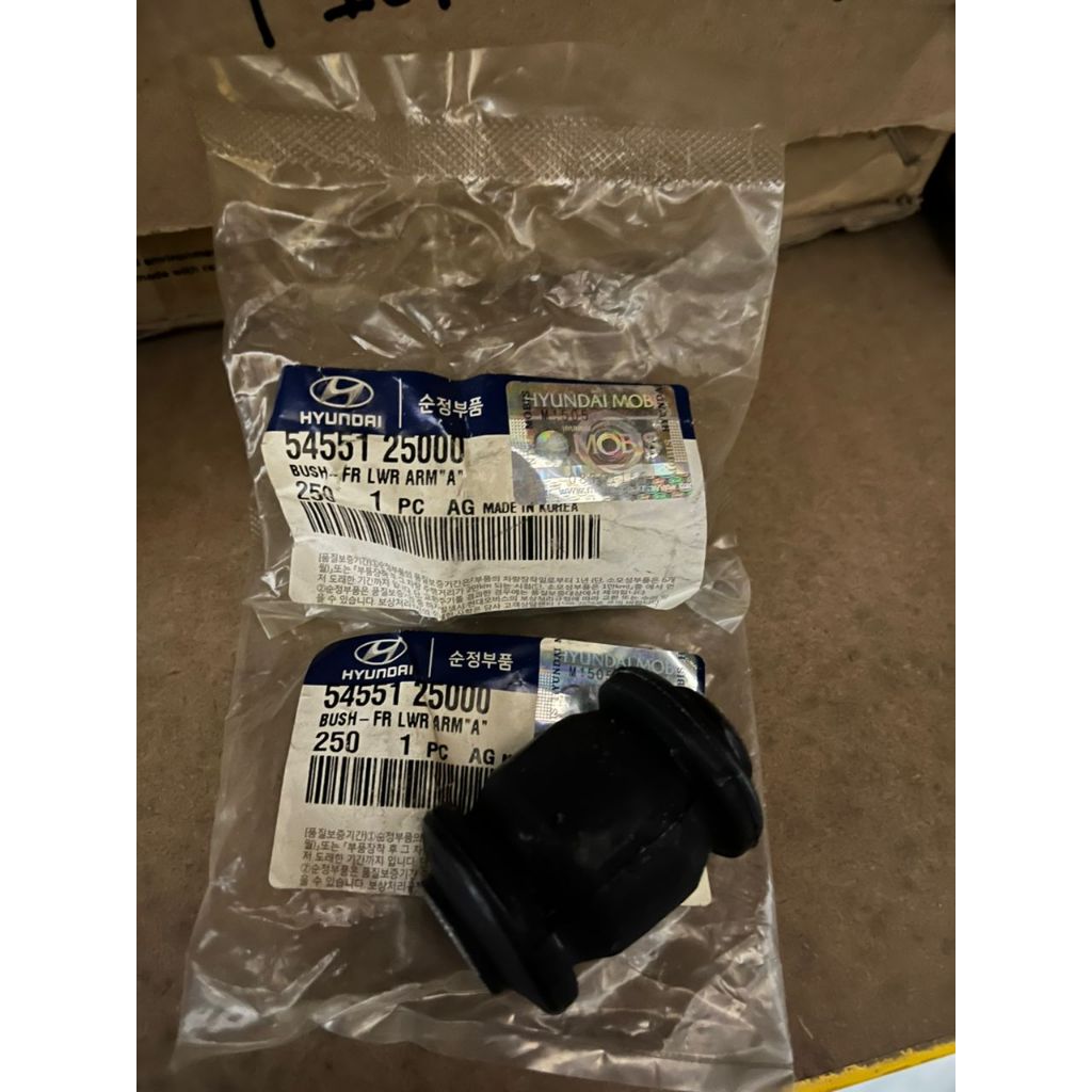 100% ORIGINAL (HYUNDAI KIA) LOWER ARM BUSH (SMALL) 1PCS HYUNDA GETZ ...